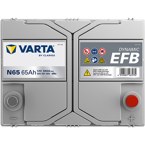 Varta Dynamic EFB 12V 65Ah