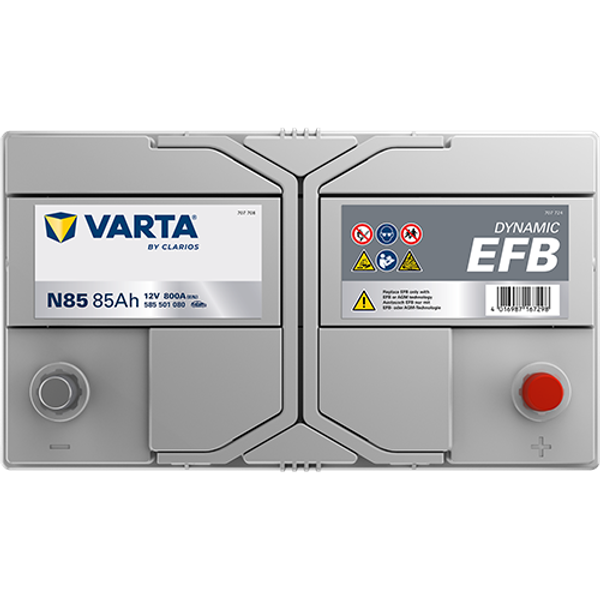 Varta Dynamic EFB 12V 85Ah